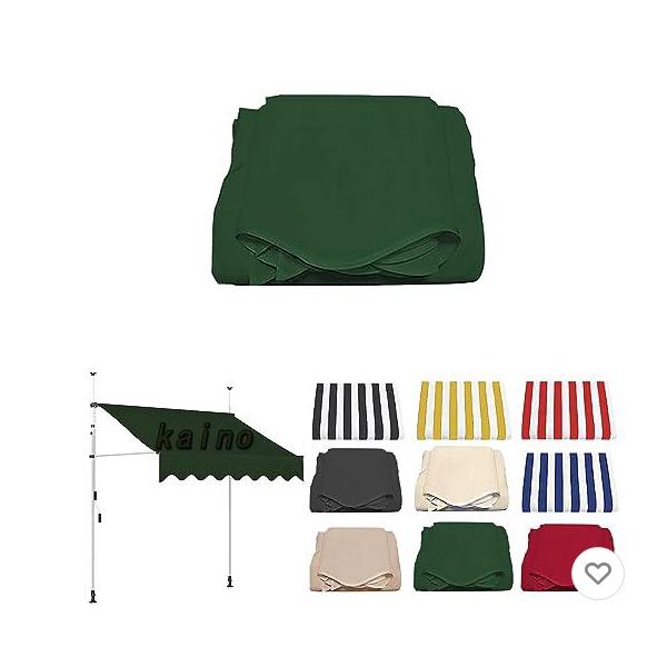 【高品質素材】：注意: これは交換用キャンバスのみです!!!!!! サンシェード生地は高品質のPU防水コーティングが施された高品質のポリエステル生地でできており、紫外線や極端な天候に対する優れた耐性があります。【夏は涼しい】：当社のサンシェ...