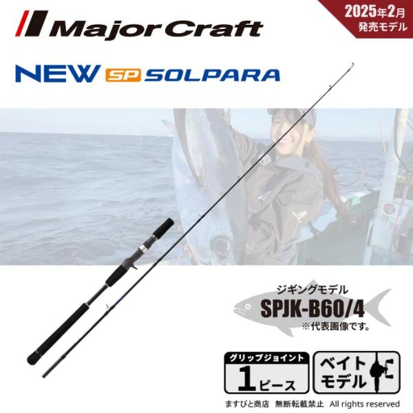 全長(ft)：6'0"継数(pcs)：2ルアー(g)：150-260PEライン(号)：2.0-4.0標準自重(g)：157アクション：RF