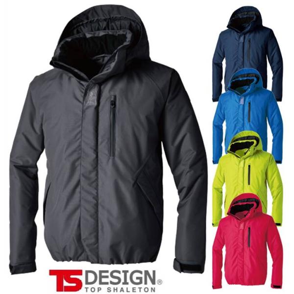 カラー展開豊富な防水防寒・シャープでスタイリッシュなブルゾンタイプ・高強度素材に防水性をプラスした防水リップストップ・耐水圧5,000mm/透湿性2,000g/m2/24hr・襟元チンガード付き・内ポケット仕様・左胸は止水ファスナーポケット...