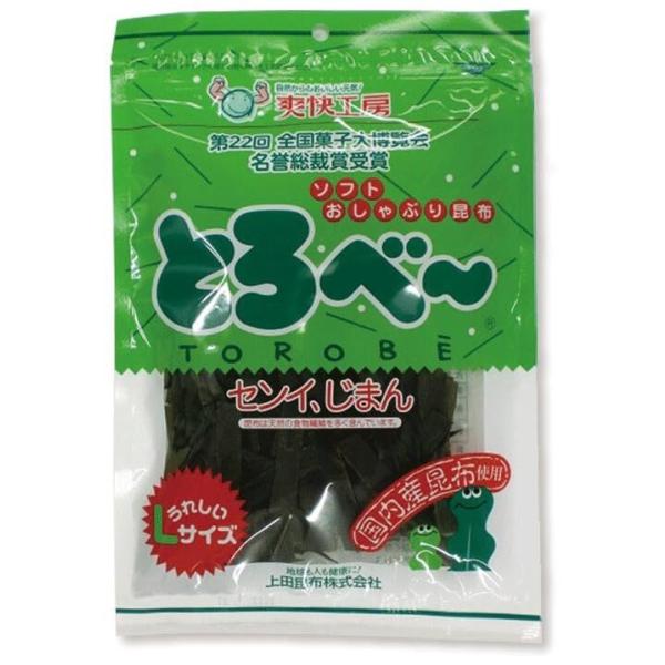 「商品情報」北海道産の若い天然昆布に秘伝の味付けをした新しいタイプのおやつ昆布です。薄くてやわらかい商品ですので口当たりもよく、お子様からお年寄りの方まで幅広くご支持を頂いています。おしゃぶり昆布の姉妹品として絶賛されています。「主な仕様」...