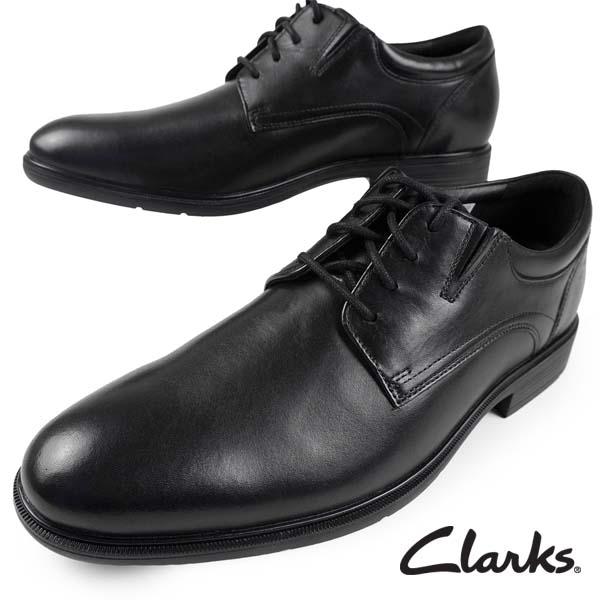 【発売日：2025年10月10日】■商品概要■Clarks Steadwell Lace　26184679クラークス　ステッドウェルレースカラー：Black Leatherアッパー：天然皮革　ソール：合成底片足重量：約440g（UK7/25...