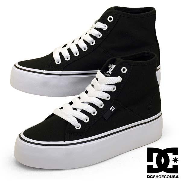 【発売日：2023年02月25日】■商品概要■ DC Shoes WS MANUAL HI PLATFORM ディーシーシューズ　マニュアル ハイ プラットフォーム　DW231007  アッパー：合成繊維　ソール：ゴム底　ソール厚：約3.5...