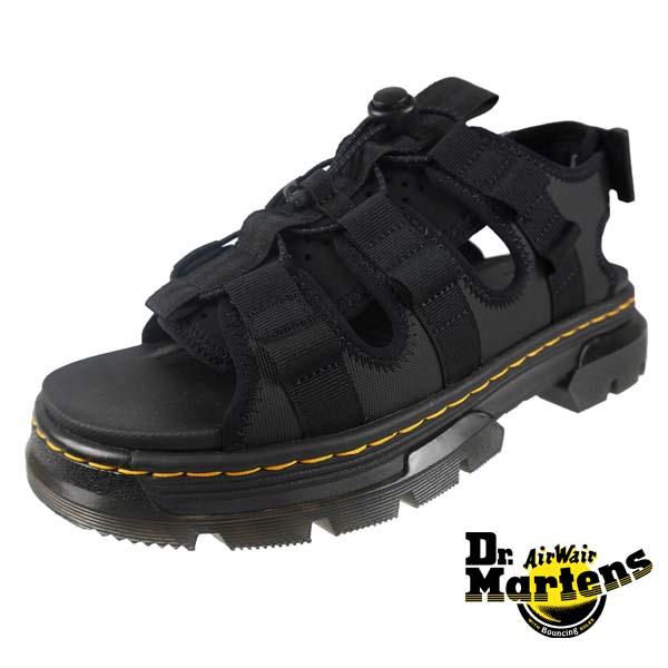 【発売日：2025年05月05日】■商品概要■Dr.Martens JERICHO　31578001ドクターマーチン グラディエーター サンダルカラー：BLACKアッパー：天然皮革(AJAX)　ソール：合成底■商品説明■日常使いに最適なサマ...