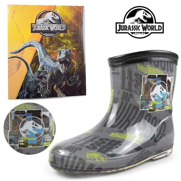 【発売日：2024年04月29日】‥‥アウトレット品の為、交換返品不可‥‥■商品概要■JURASSIC WORLD ジュラシックワールド レインブーツ　20149アッパー：合成ゴム　　ソール：合成ゴム筒丈：約12cm　履き口：約23cm　片...