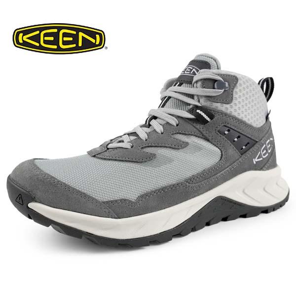 【発売日：2026年02月16日】■商品概要■KEEN HIGHYTAIL MID WP　1030344キーン ハイトレイル ミッド ウォータープルーフカラー：Alloy/Vapor　片足重量：約400ｇ（26.5cm）アッパー：防水プレミ...