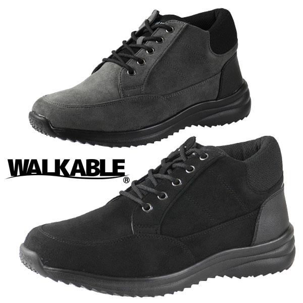 【発売日：2023年11月04日】■商品概要■WALKABLE ウォーカブル　2072アッパー：合成皮革　ソール：合成底1.【ブラック】　2.【グレー】片足重量：約310ｇ（25.5cm）　ワイズ：4E■商品説明■スエード調のアッパーの軽量...