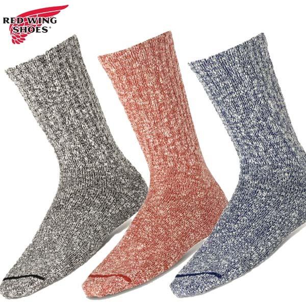 【発売日：2020年04月28日】■商品概要■RED WING COTTON RAGG CREWレッドウイング　コットン ラグ クルー ソックス　97167 97168 97169 〔97644 97645 97646〕品質：綿66％ ナイ...