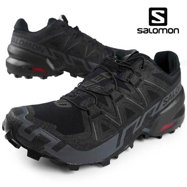 【発売日：2025年07月18日】■商品概要■SALOMON SPEEDCROSS 6　417379サロモン　男性用トレイルランニングシューズアッパー：合成素材/合成繊維　ソール：ゴム底カラー：Black / Black / Phantom...