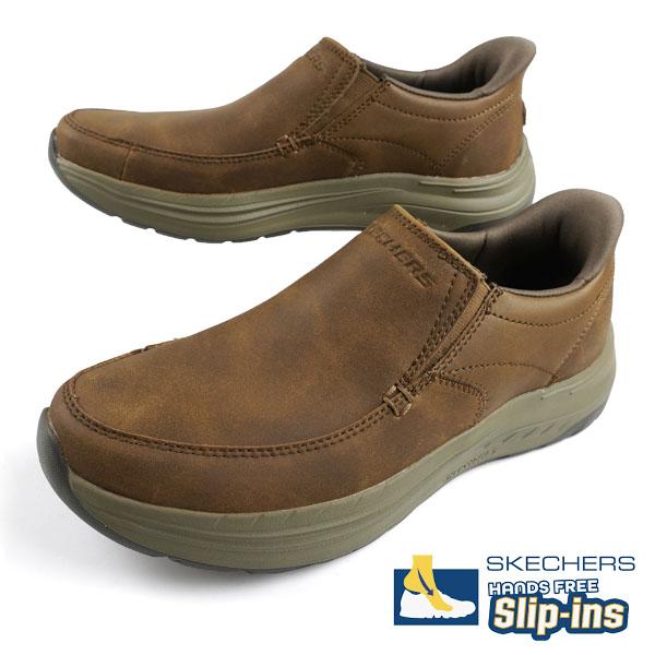 【発売日：2026年01月30日】■商品概要■SKECHERS SLIP-INS DECKLAN MATEO　205453スケッチャーズ　スリップインズ RF：デクラン マテオアッパー：天然皮革+人工皮革+合成繊維　ソール：合成底片足重量：...