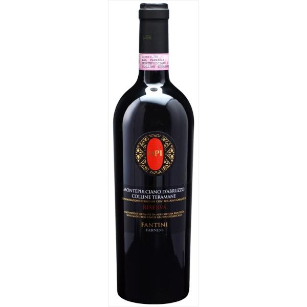 ●名称：赤ワイン●商品名：Opi Montepulciano d’Abruzzo Colline Teramane Riserva●生産者：【ファルネーゼ】●原産国：イタリア●産地：アブルッツォ●葡萄品種：モンテプルチャーノオーガニック認証...