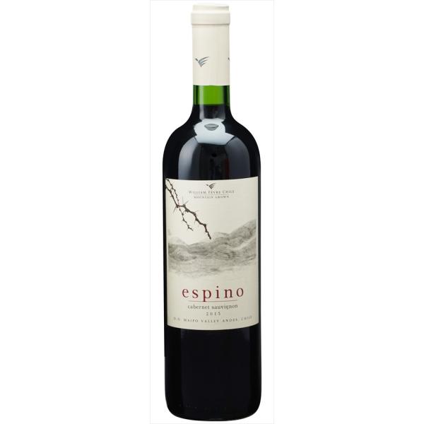●名称：赤ワイン●商品名：Espino Cabernet Sauvignon●生産者：【ビーニャ ウィリアム フェーヴル チリ】●原産国：チリ●産地：マイポ ヴァレー●葡萄品種：カベルネ ソーヴィニヨン、他●保存方法：直射日光を避けて保管く...