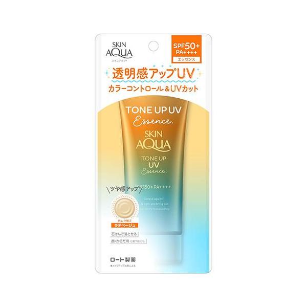 SPF50+・PA++++色と光をコントロールし肌をトーンアップ。あなただけの透明感を引き出す顔・からだ用の日焼け止めエッセンス。日光や光を反射し、肌の透明感をあげながら立体的にツヤめく微細なストロボパール*1を配合。日やけ止めを塗っている...