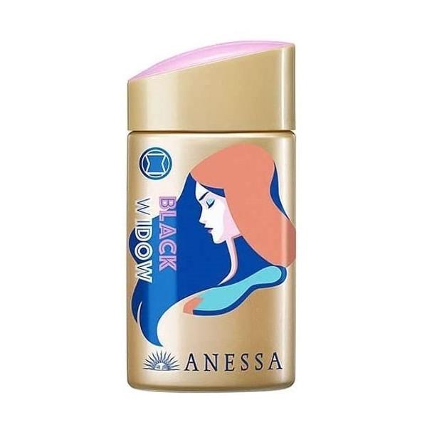 数量限定2022限定ANESSA×MARVELのラックウィドウデザイン。汗、水、熱、そして空気中の水分でUVブロック膜が強くなる。スキンケアもできる最強*UVミルク。驚くほどさらさらな使い心地だから日常使いもしやすいアイテム！驚くほどさらさ...