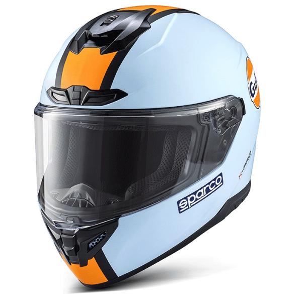SPARCO（スパルコ） ヘルメット GULF X-PRO ・優れたデザイン、通気性、価格のバランスの取れたバリューモデル・規格：ECE 22-06