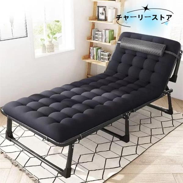 【多用途】屋内でも屋外でも使用できます。自宅、突然の来客、勤務先など室内、キャンプ、旅行、イベント、公園、ビーチ、裏庭、山登り、狩猟、浜辺休み、釣りなどアウトドア場にも活躍する簡易ベッドです。また、折りたたみベッドは病院のコンパニオンステイ...