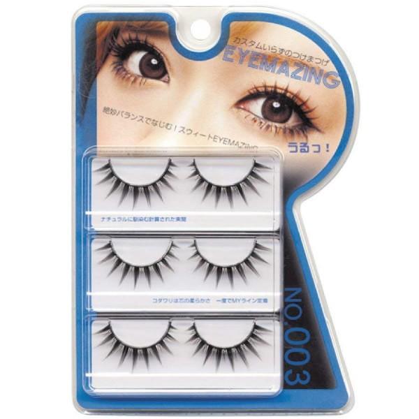 EYEMAZING 003 スウィート  小森純プロデュース！つけまつげ小森純の本気プロデュース<br>ナチュラルにしっかり盛れる濃さが絶妙!派手すぎず学校や職場でもOKな万能タイプ!<br>送料区分：小<br...
