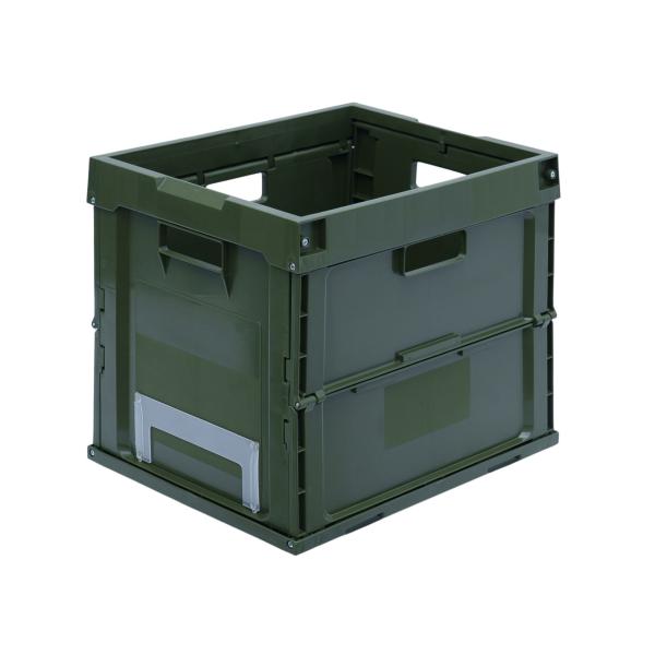 ・50台以上ご希望の場合はご連絡ください。・強度検査を実施耐圧荷重8.7ｋN（890kgf）底面安全荷重25kg・材質：ポリプロピレン・金属ピン18本・内寸：345×275×312ｍｍ・外寸：380×305×333ｍｍ・折りたたみ時の高さ：...