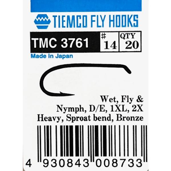 ※クリックポストでの発送となります商品代引きはご利用いただけません郵便受けへの配達となります20本入APニンフ、ヘアーズ・イアー・ニンフといった中小型のスタンダード・ニンフに多用されているフックです。一般的な状況でヤマメやイワナが最も好むヒ...