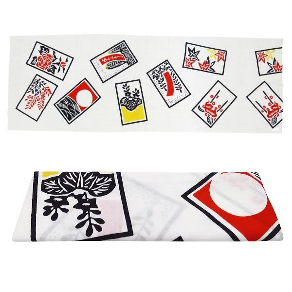 鯉口シャツとお揃いの柄の手ぬぐいです。サイズ：３４ｃｍ×９６ｃｍ（多少の誤差があります）綿１００％※注染染のため、多少の染めむらはご了承願います。広巾の生地を手拭いサイズに裁断した商品です。裁断面は未処理ですので、糸のほつれが出ます。※東京...