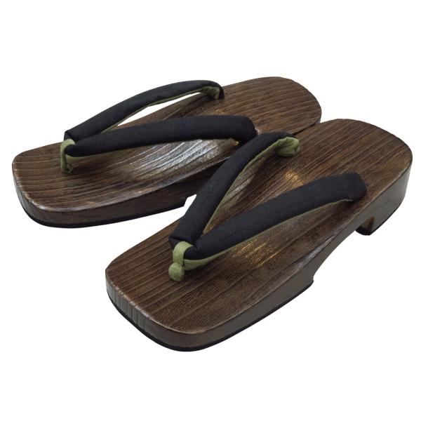 ・国産桐の台を使った右近下駄です。・気温の低い地域で育つ日本の桐は、年輪の幅が狭く詰まっているのが特徴で、桐独特の美しい縞模様が楽しめます。・鼻緒はクッションのようにふっくらで、足を優しく包みます。・桐の下駄は軽くて衝撃吸収性が有るため、足...