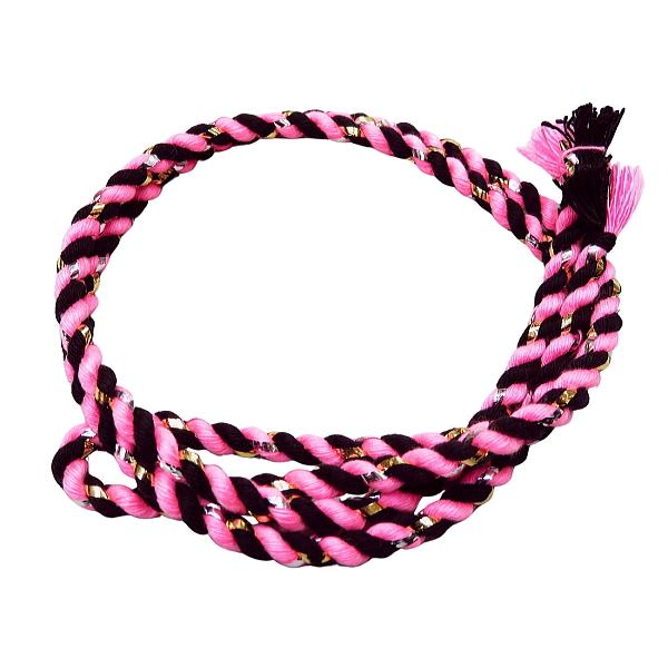 ちびっ子たちに大人気！ちょっこっと結ぶだけで、お祭り気分最高！粋に、可愛く、アレンジを楽しめます！「はちまき紐」 紐の長さ：（約）１００ｃｍ 直径：（約）６ｍｍ ＊長さには多少誤差があります＊