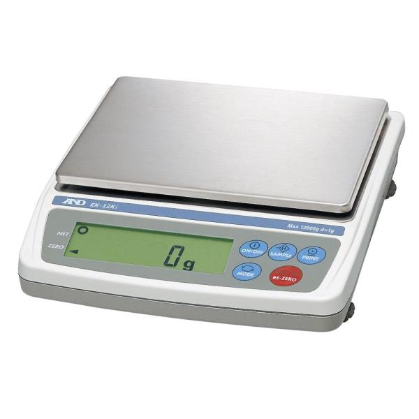 A&amp;D パーソナル天びん EK-12000iひょう量:12000g最小表示:1g最大計測数:12000個計数可能最小単重:1gサンプル数:5,10,25,50または100個100%登録最小質量:100g計量皿寸法:170(W)×13...