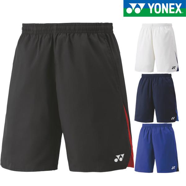 ヨネックス ユニハーフパンツ 15223※ホワイト（011）のみ裏地付仕様ベリークール、吸汗速乾、UVカット、制電素材ポリエステル100%●【1点まで】メール便配送可能です。ヨネックス メンズレディース ゲームパンツテニスユニフォーム バド...