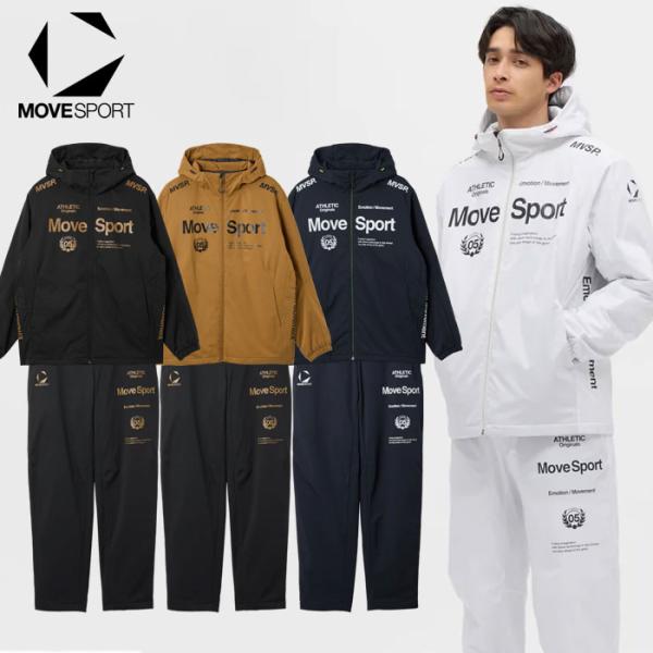 ムーブスポーツ ウィンドブレーカー 上下セットTHERMO オーセンティック フーディー＆ロングパンツ着れば分かる。動くために生まれた、究極のウェア。動きを妨げない設計と、快適な着心地を兼ね備えたMoveSportの新定番「アクティブスーツ...