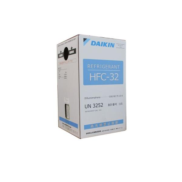 【規格】内容物　：　フロンガスR-32内容量　：　10kg容　器　：　再充填禁止容器（サイフォン管有り）チャージホースに対応したバルブ(5/16フレア　1/2UNF-20)を採用している為、ボンベアダプターを用いる事無く直接チャージホースが...