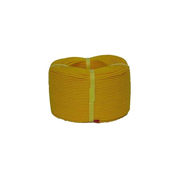 ◆ユタカメイク PEロープ巻物 3X200m イエロー PE-70