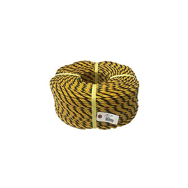 ◆ユタカメイク 標識ロープ 巻物 6mm×200m ＜バラ出荷可＞   Y6-200