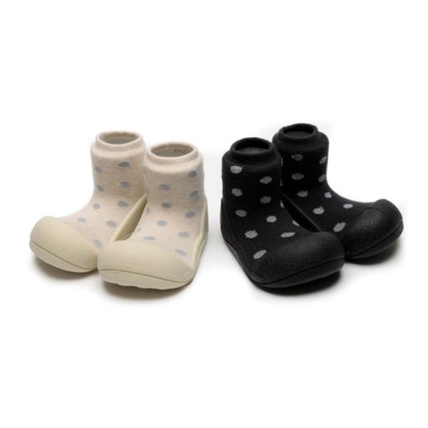 ドットが可愛い!    オシャレな雰囲気がGOOD♪    【カラー】sparkle black/sparkle white★他のカラーご注文はこちらから★attipasの他の種類ご注文はこちらから■アティパスの情報■【サイズ】S(目安：5...