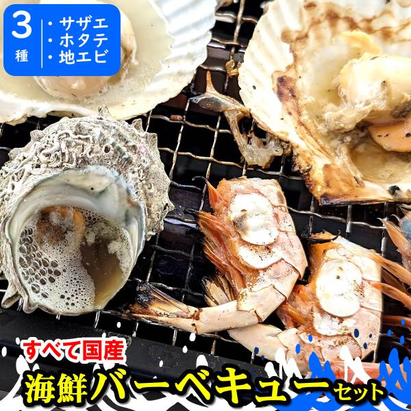 地物にこだわったバーベキューセットです。ドロエビ（ガラエビ）は山陰でしか獲れないエビです。すべて国産使用だから、安心です!!3〜5人用のバーベキューにおすすめ!!お肉もあるし、他にも食材がある!!でも少し、海鮮系がほしい・・・というときに最...