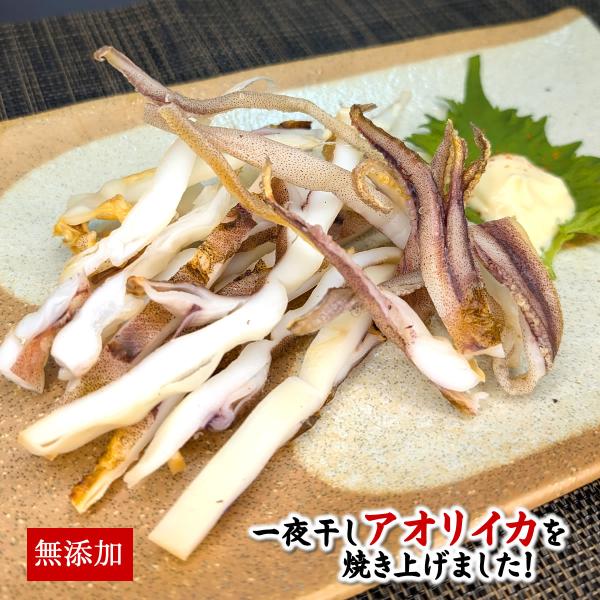 イカの中で最も高級とされるアオリイカを贅沢にも一夜干しに、焼き上げました！柔らかく甘みもあります。アオリイカと言えばイカの王様とも呼ばれ、 高級割烹やお寿司屋さんなどで使われるイカ。 噛めば噛むほど、じんわりとした旨さが口の中いっぱいに広が...