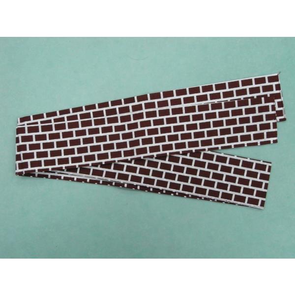 素材：綿100%(天竺)サイズ：巾7cm・長さ155cm色：こげ茶色＊顔料染＊サイズ・色はロットにより若干の差があります。ご了承ください。