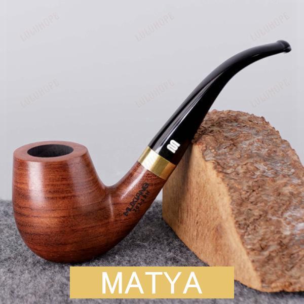 【発売日：2024年06月19日】パイプ喫煙初心者木製9ｍｍフィルター喫煙パイプ喫煙具タバコ煙管たばこ雑貨男性大人