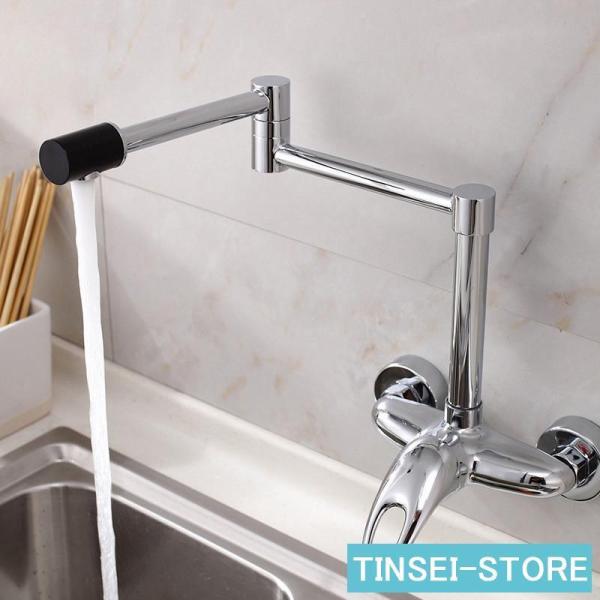 ※こちらの商品は【一般地仕様】の商品となります。商品特徴：おしゃれ 便利 節水 壁付 交換自分で シングルレバー おすすめ商品機能：バブル水流 湯水混合対応 180度回転 吐水・止水 温度調節適用シーン：キッチン 台所 流し台 浴室 洗面所...