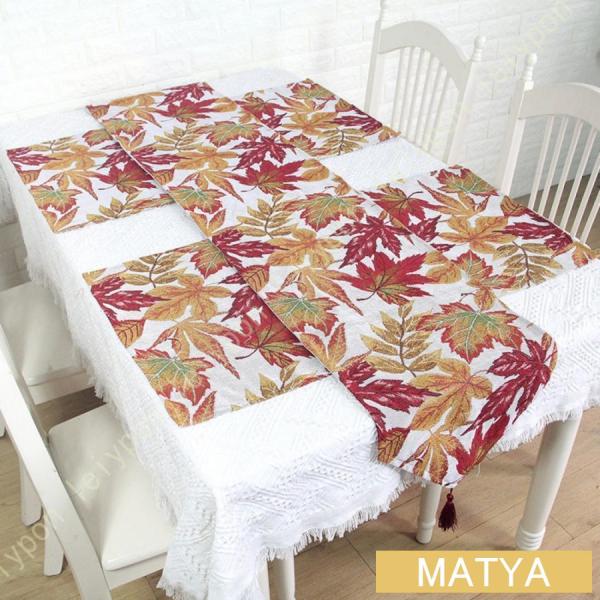 ■製品詳細：【サイズ】：33*180cm  33*45cm(マット)  【個数】：1枚組★ワンランク上のテーブルコーディネートいつもの食卓をワンランク上に格上げしてくれるテーブルランナー。無地調のかすり柄がシックで落ち着いた雰囲気のむら糸は...