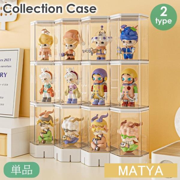 フィギュア用のコレクションケースです。大切なフィギュアのディスプレイに◎個積み重ねての使用も可能です。台座有りと無しの2タイプよりお選び頂けます。※単品での販売です。【サイズについて】画像をご参照ください。【素材について】ABS、PET【カ...