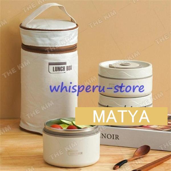 説明：インテリアは高品質の食品グレードのステンレススチール製で、錆びず、当然BPAフリーです。味や香りが残らないので、繰り返しお使いいただけます。外側と仕切りは、食品グレードの安全な pp で作られています。3時間保温できるスープやチャーハ...