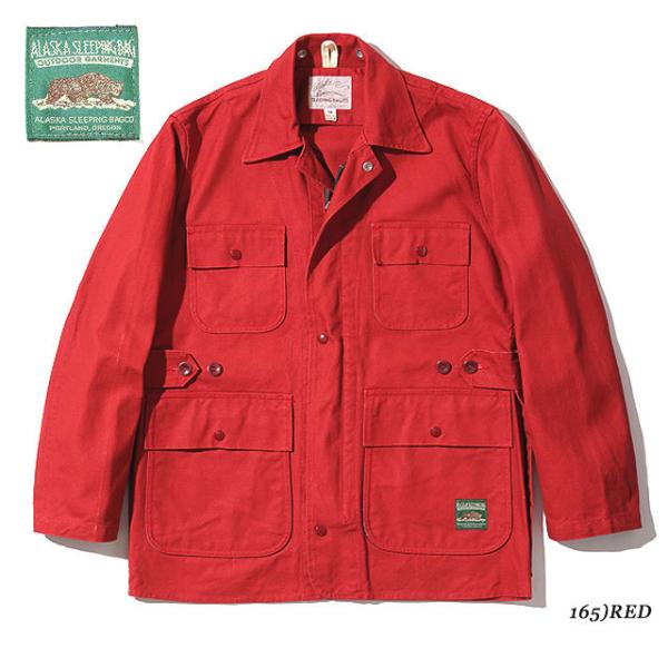 Lot No. AS15006 / ALASKA SLEEPING BAG COTTON CANVAS, MADE IN USA “VIKING” JACKET別売りのダウンベストと組み合わせることが可能なアメリカ製の“VIKING”キャン...