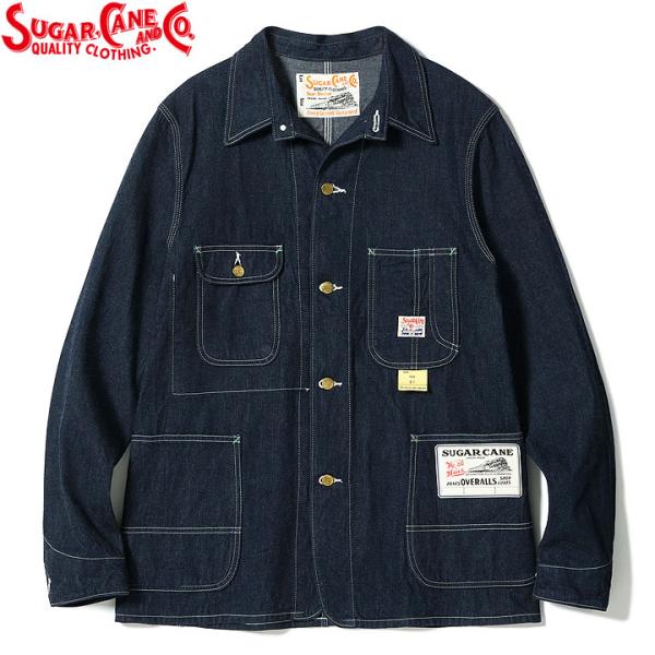 Lot No. SC1565511oz. BLUE DENIMWORK COAT長年定番アイテムとして展開していた11オンスのブルーデニム生地のワークコートをリニューアルしてリリース。シンプルながらガチャポケ仕様など、ヴィンテージのディテー...