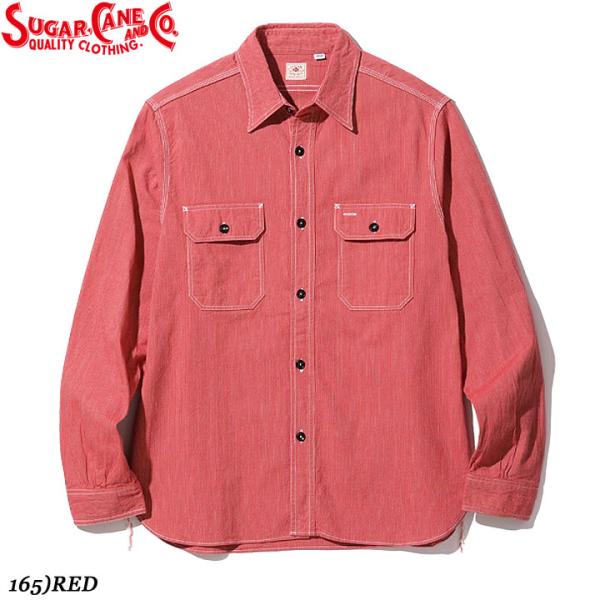 Lot No. SC25511JEAN CORD WORK SHIRT (LONG SLEEVE)太番手の色糸を引きそろえて織り上げたジーンコード（コードストライプ）生地のワークシャツ。 生地感は若干硬めで、しっかりとした仕上がり。 肘の生...