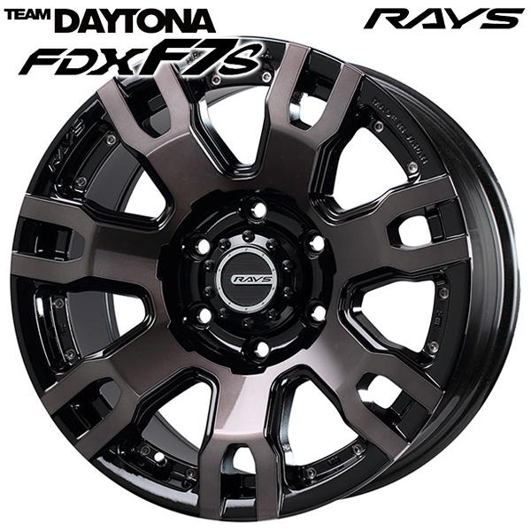 【60％OFF】 RAYS レイズ チームデイトナ FDX F6 17インチ 8.0J 6H139.7 20 KZ アルミホイール単品 4本セット 送料無料 yoshiyuki0804.sub.jp