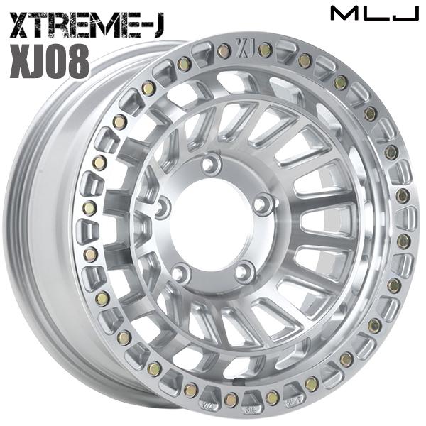 アルミホイール新品 1本MLJ XTREME-J XJ08▼参考適合車種▼JB74ジムニーシエラJC74ジムニーノマド ☆リアのみ純正キャップ対応■適合車種につきましては道路運送車両法の保安基準に適合する事を保証するものではありません。 　...