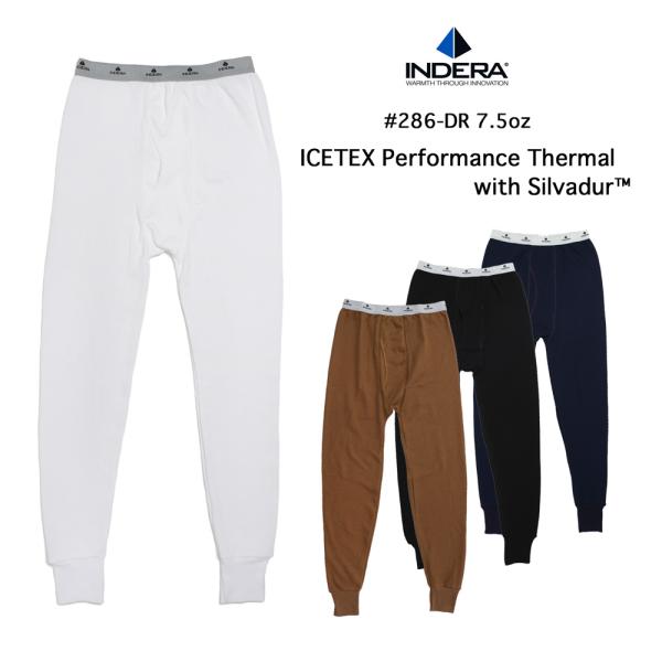 ■INDERA MILLS（インデラミルズ）#286-DR 7.5oz ICETEX Performance Thermal with Silvadurウェザー・アクティビティともに最強レベルのサーマルが、この「ICETEX」。一見普通にみ...