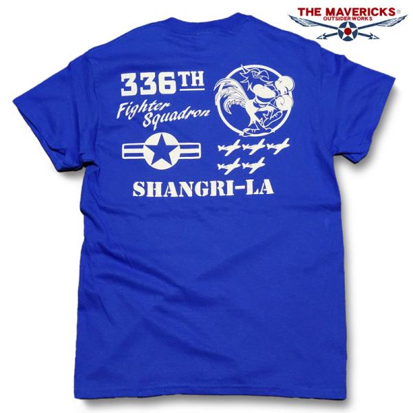 「THE MAVERICKS」スタンダードTシャツ・ミドルウェイト6.1ozモデル※「THE MAVERICKS OUTSIDERWORKS」は登録商標（登録番号：第6215840号）Eighth Air Force(第8空軍)のエースパイ...