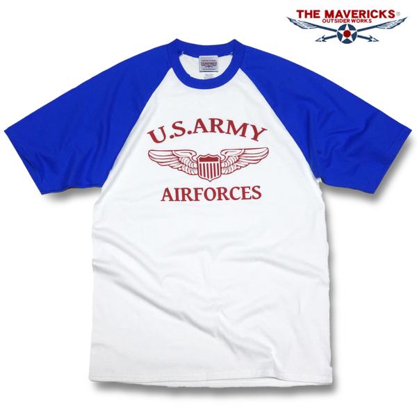 ★★「ポスト投函便」対応商品です。★★「THE MAVERICKS」ミリタリーTシャツ・5.3オンス・ラグラン袖Ｔシャツ※「THE MAVERICKS OUTSIDERWORKS」は登録商標（登録番号：第6215840号）。●「U.S.Ar...