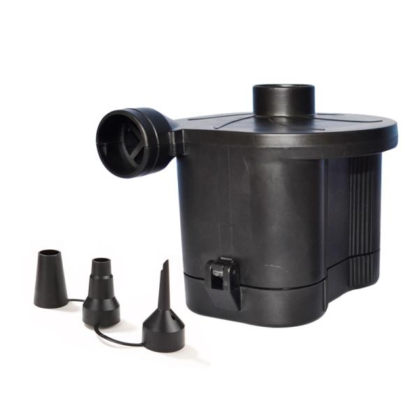 レジャーやアウトドアに必需品！電池式ですので野外で使用する事が出来ます。軽量ですので持ち運びもとっても楽♪手動では大変な浮き輪やプールやエアベッドなどの空気入れに大活躍します。又、空気を抜く事も出来る為、レジャーやアウトドアの際、準備も片づ...