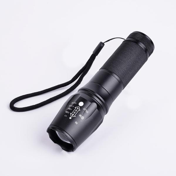 米国CREE社でもトップクラスのT6LED採用のハンディライトとなります。CREE XML T6 LED Flashlight米国CREE社が誇る超高輝度スーパーLEDチップ採用モデルとなります。非常に明るいです。5種類の点灯パターンを切り...